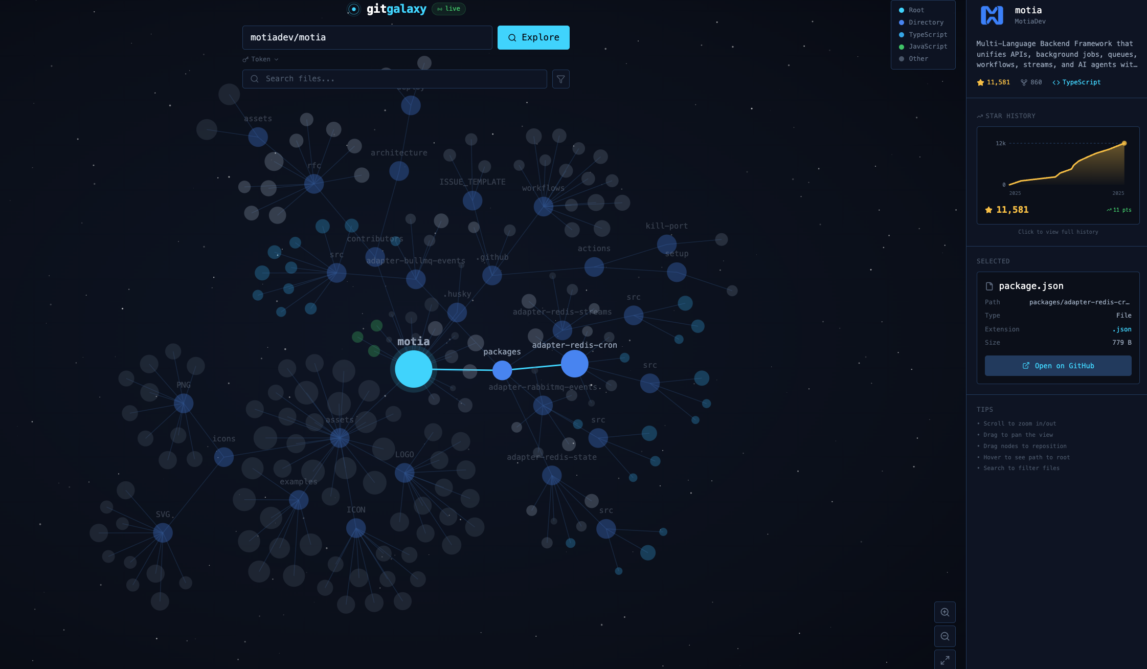 Git History - Visualize GitHub Repos & Star History